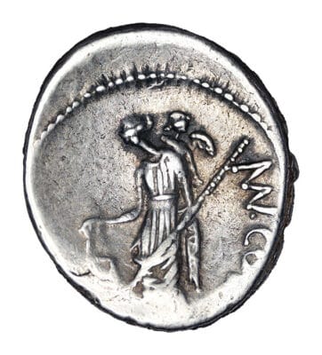 SC Ancients - Mn Cordius Rufus AR Denarius – Venus Verticordia