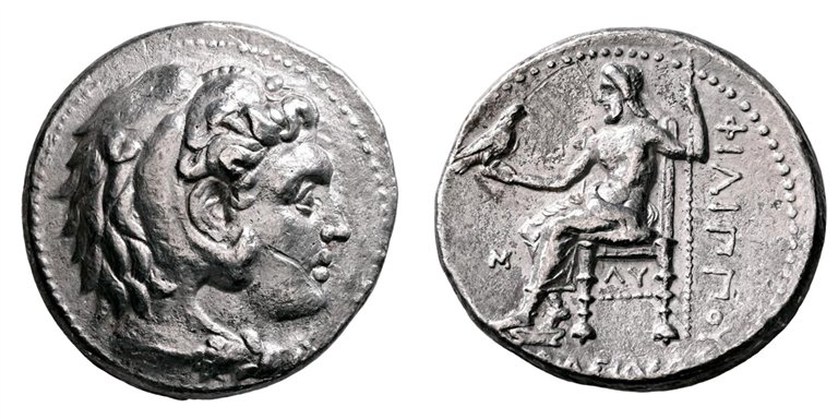 SC Ancients - Philip III Arrhidaeus AR Tetradrachm – Babylon Mint