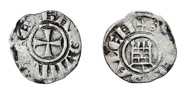SC Ancients - Baldwin III AR Obol – Kingdom of Jerusalem, Crusader States